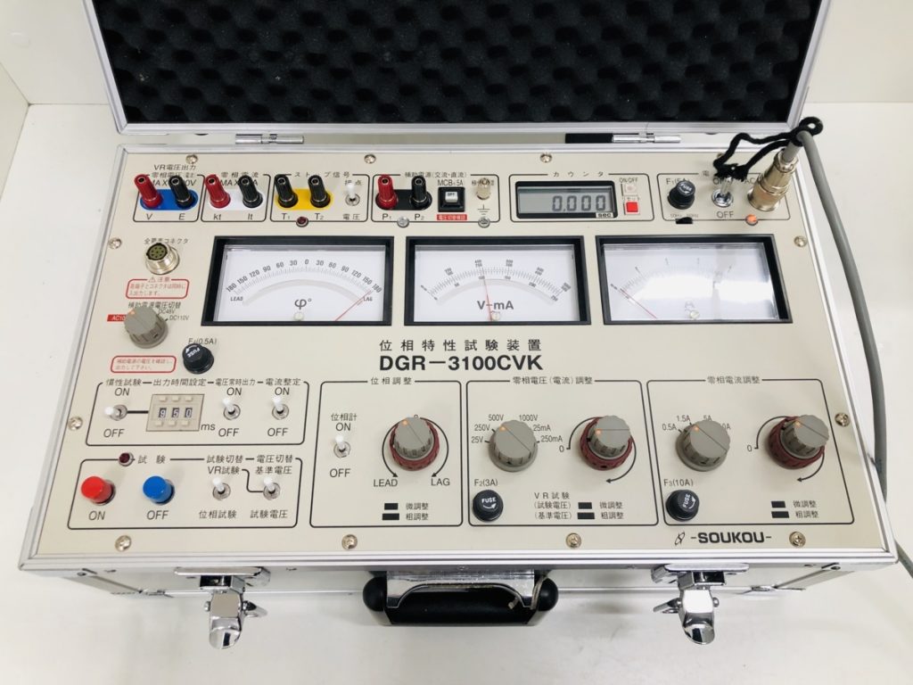 » DGR-3100CVK 無歪み型位相特性試験装置 双興電機製作所